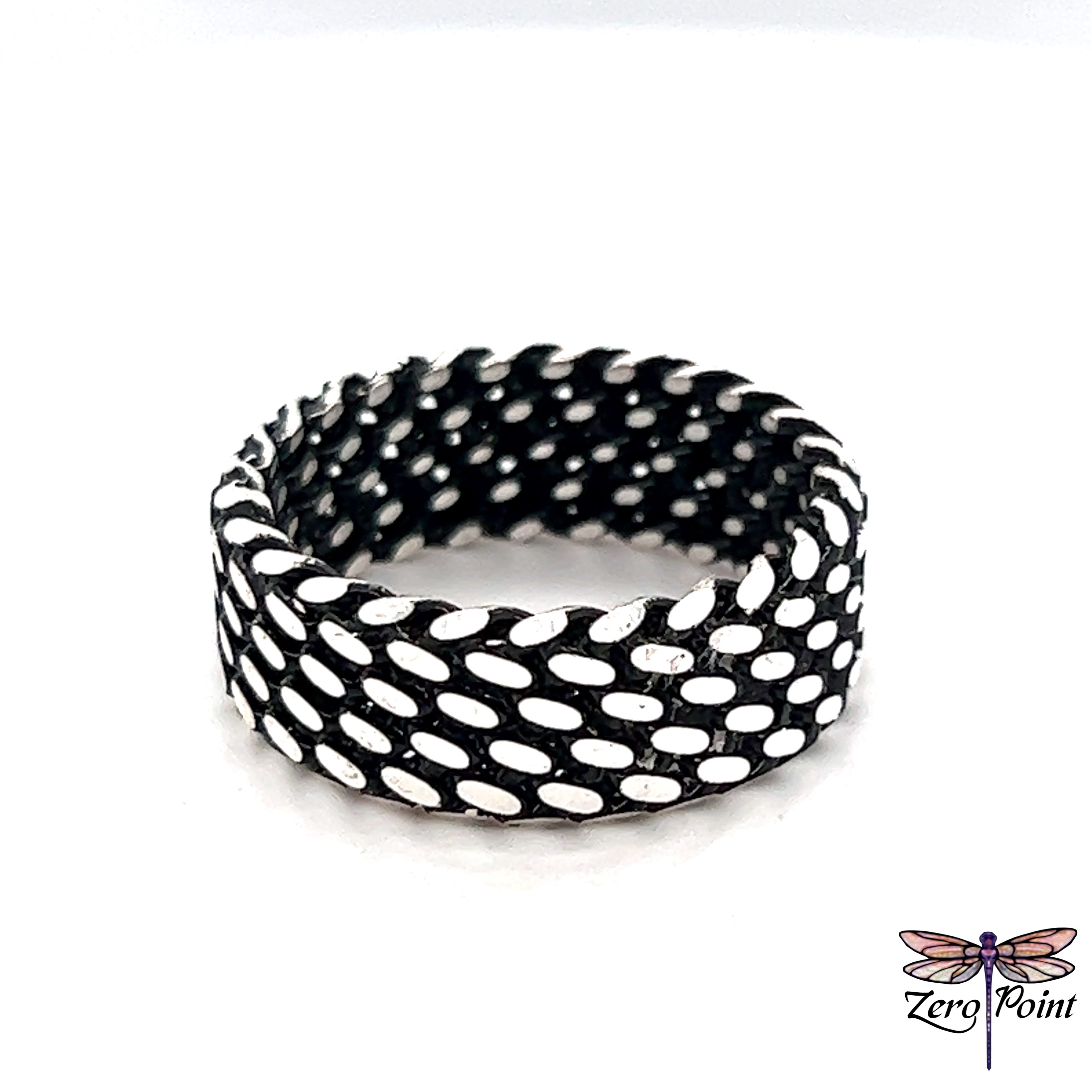 Men's Four Sautered Band– Zero Point Crystals