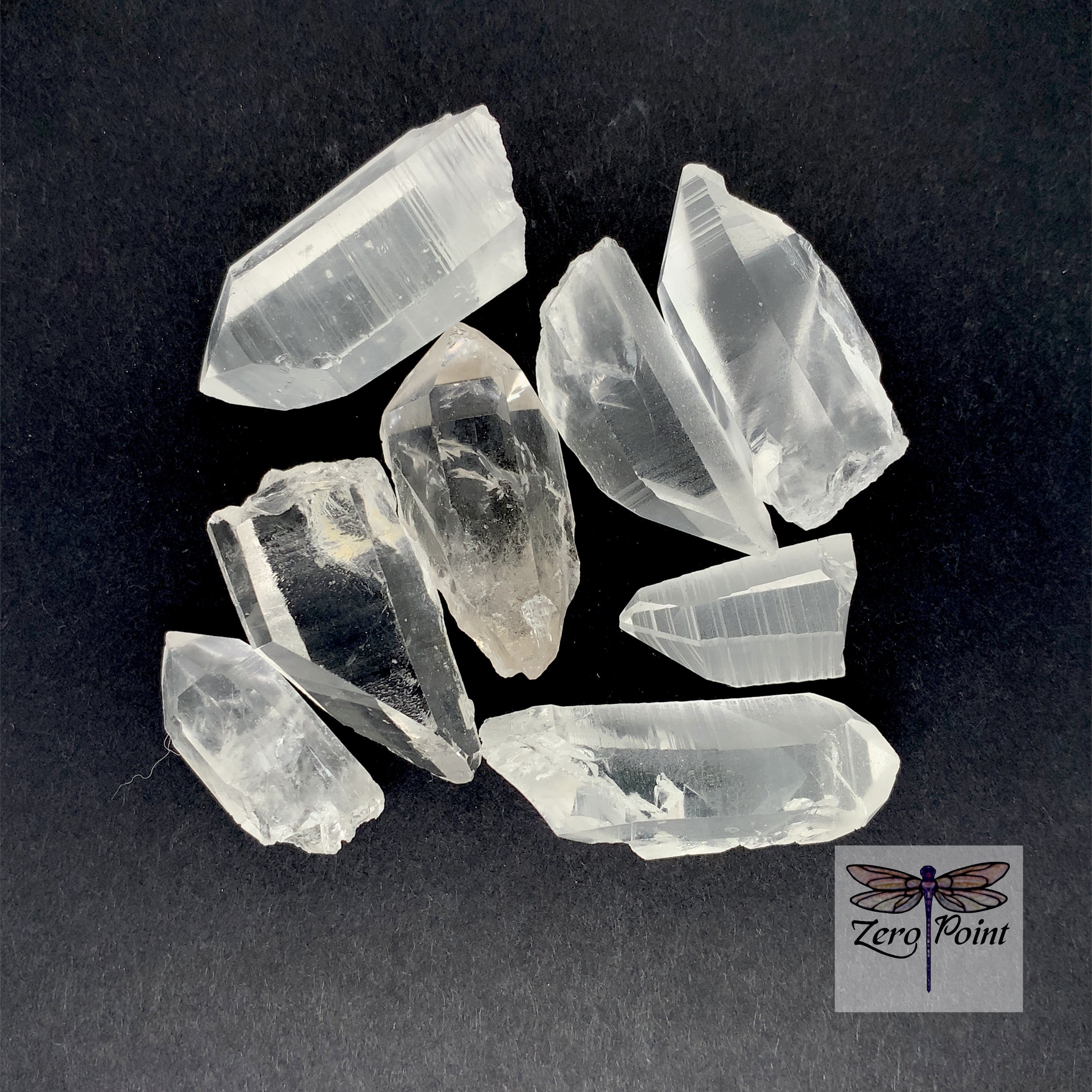 Lemurian Quartz Points– Zero Point Crystals