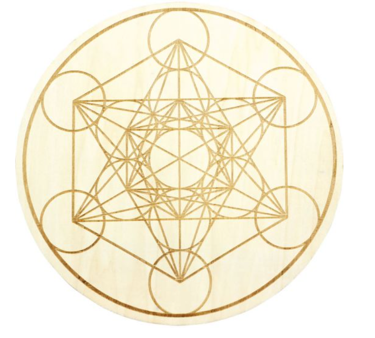 Wood Crystal Grid 12"– Zero Point Crystals